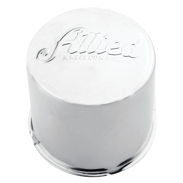 CP3300-S (AWC Chrome Push Thru Cap 3.300 HUB FITS 5X4.5, 5X4.75, 5X5 ...